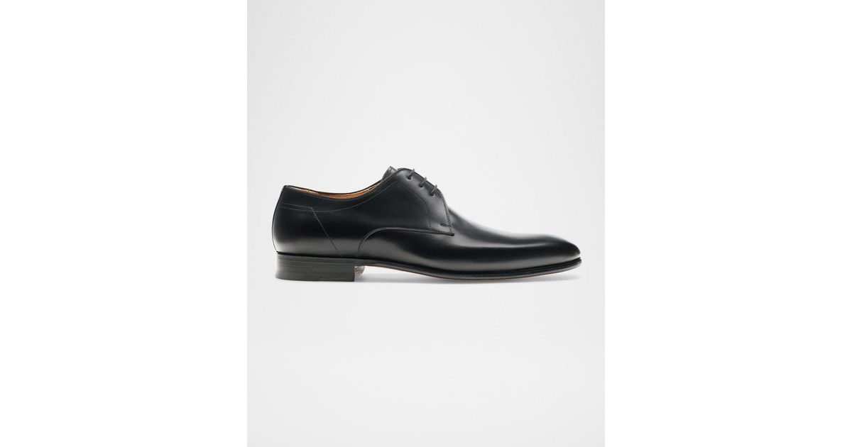 Magnanni Maddin Leather Derby Shoes in Black for Men | Lyst