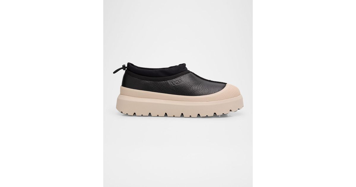 UGG Tasman Weather Hybrid Slip-On Sneakers in Black for Men | Lyst