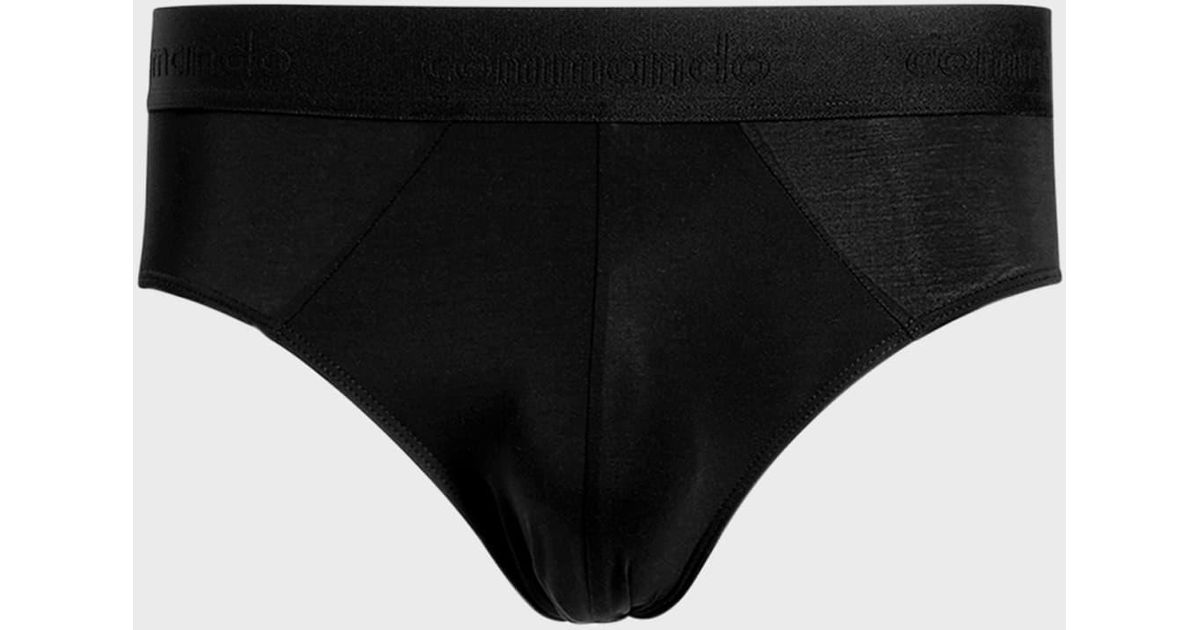 Commando Micro-Modal Modern Fit Briefs in Blue for Men | Lyst