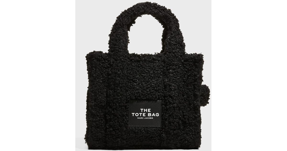 Marc Jacobs The Teddy Small Tote Bag in Black | Lyst