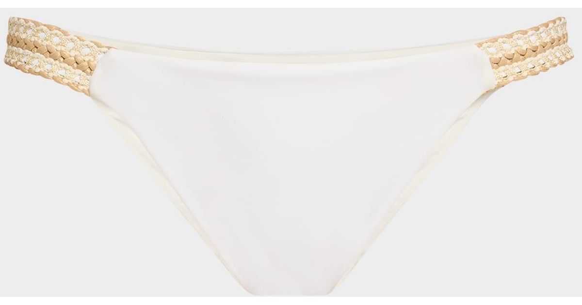Ramy Brook Andrea Bikini Bottoms in White | Lyst