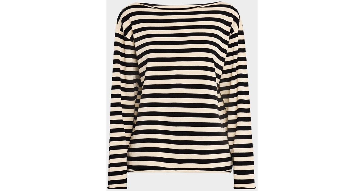 The Great The Sailor Sweater in Black | Lyst