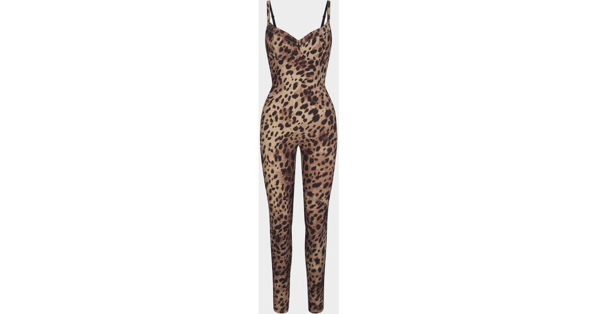 Dolce & Gabbana x SKIMS Skims Body Catsuit in White | Lyst