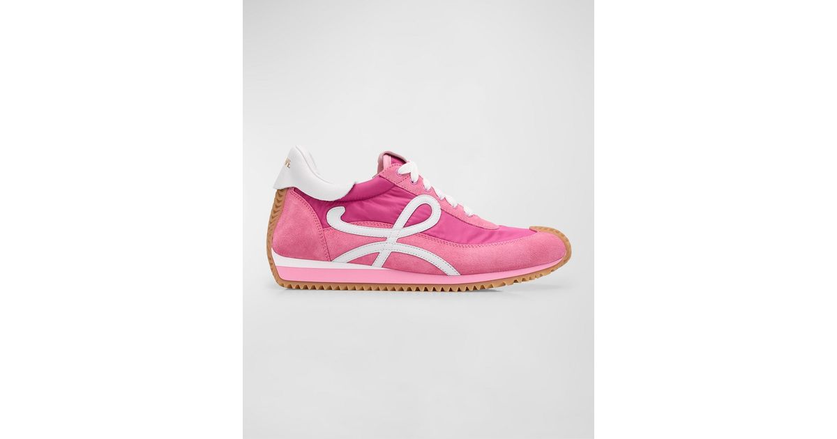 Loewe X Paula's Ibiza Flow Runner Sneakers in Pink | Lyst
