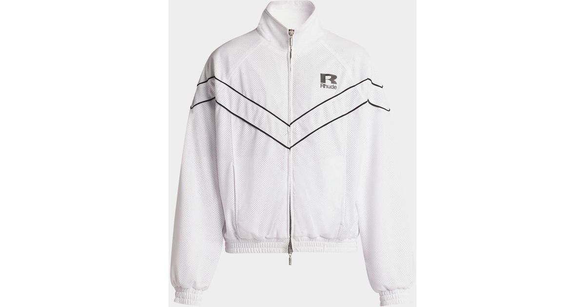 Rhude Piped Raglan Track Jacket for Men | Lyst