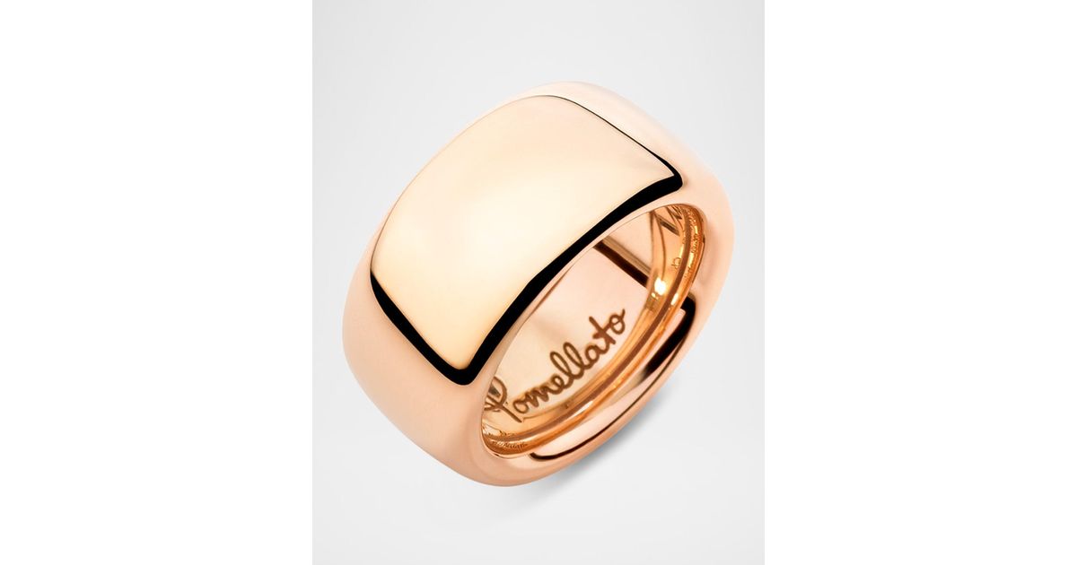 Pomellato Iconica 18K Band Ring in Natural | Lyst