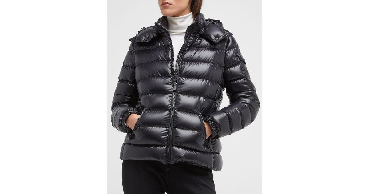 Moncler Bady Puffer Jacket in Black | Lyst