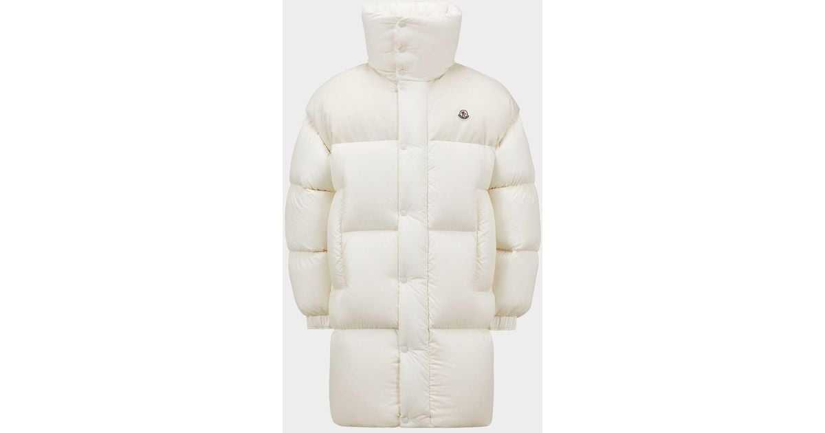Moncler Verone 2 Snap-Front Puffer Jacket in White | Lyst