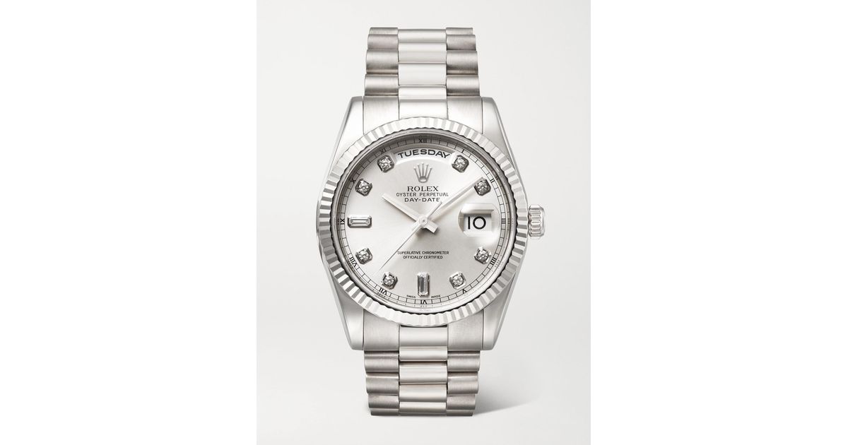 Stephanie Windsor Rolex Vintage 2002 Oyster Perpetual Day-Date ...