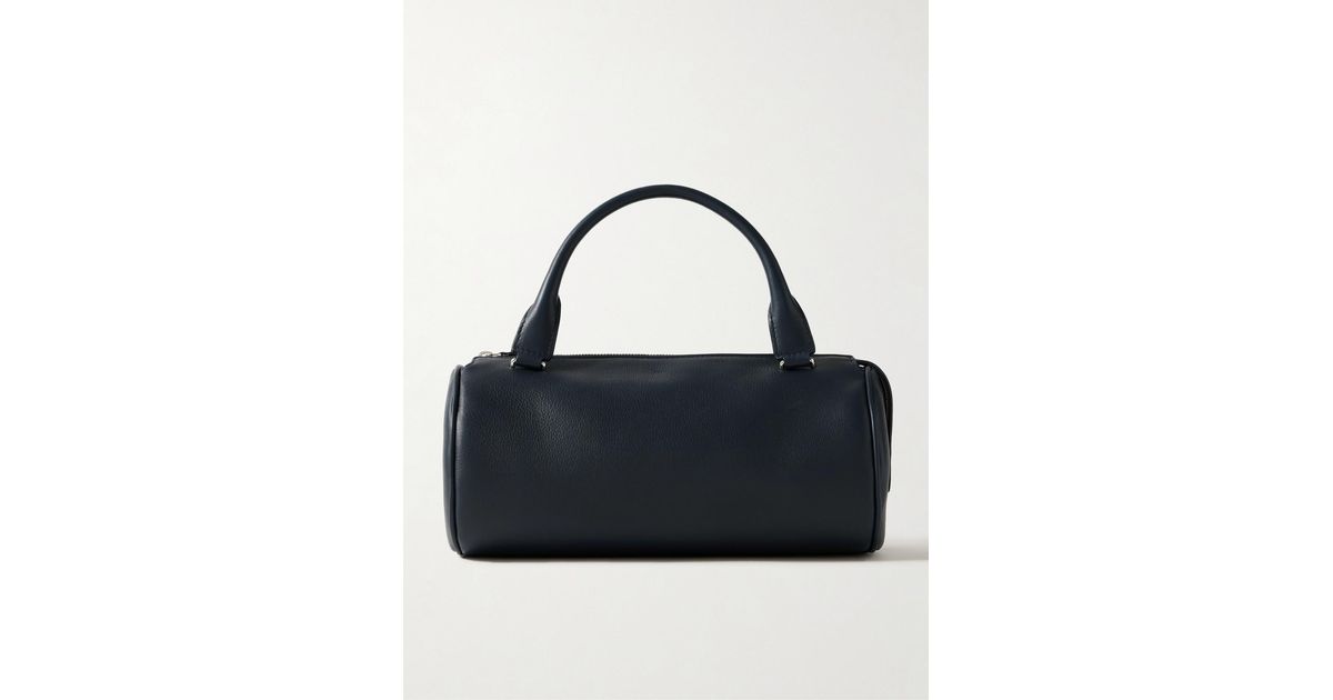 The Row Edith Leather Tote in Blue | Lyst