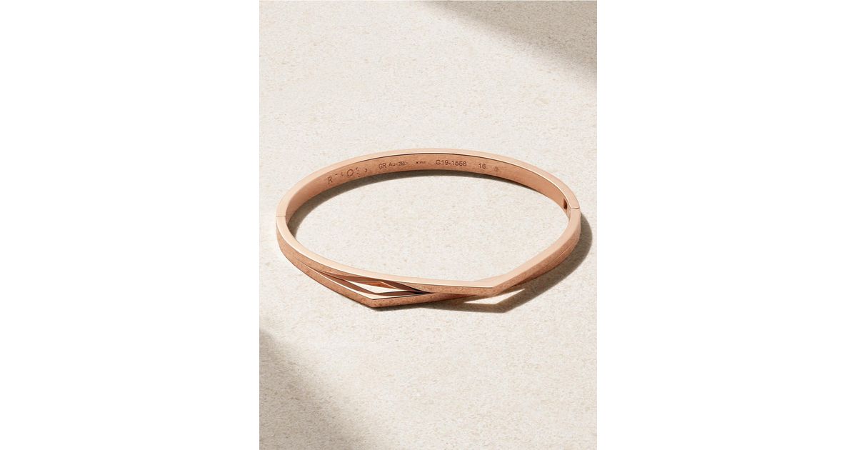 Repossi Antifer 18-Karat Rose Bracelet in Natural | Lyst UK