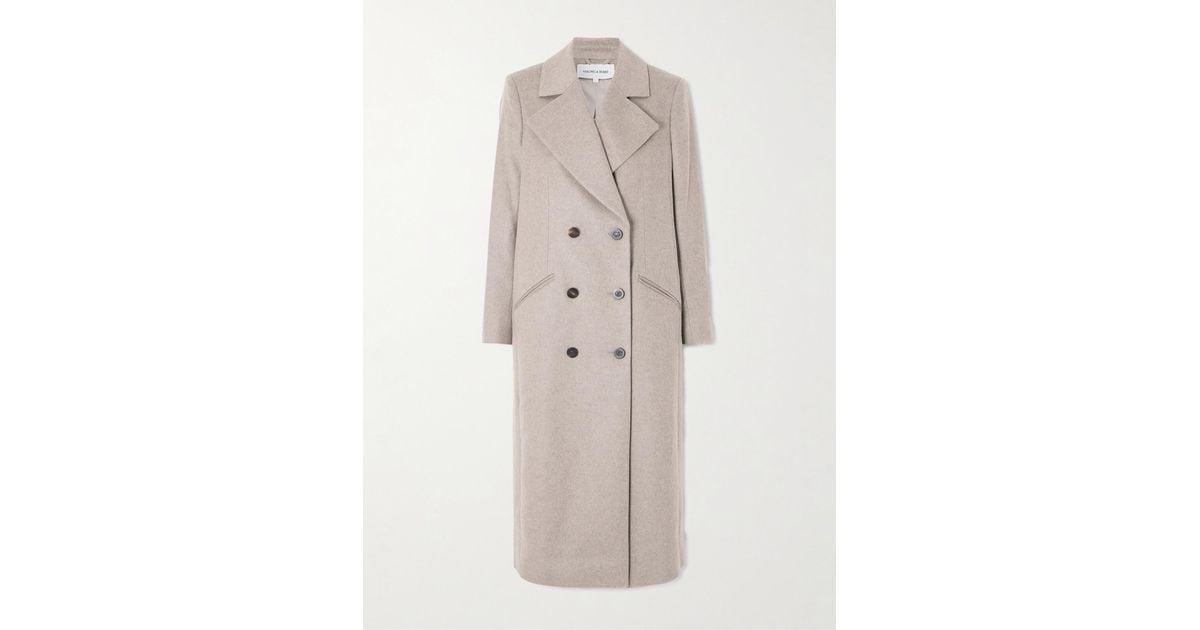 Veronica Beard Seth Dickey Double-Breasted Wool And Cashmere-Blend ...