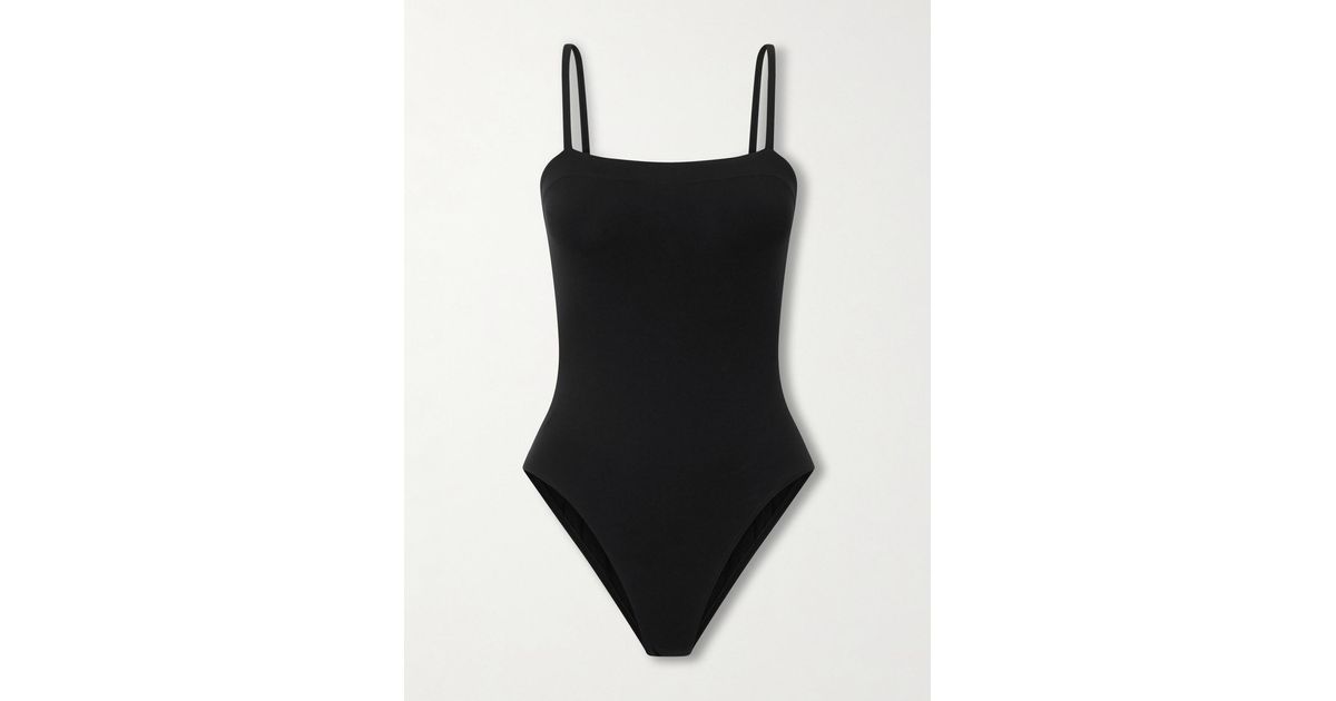 Eres Les Essentiels Aquarelle Swimsuit in Black | Lyst UK