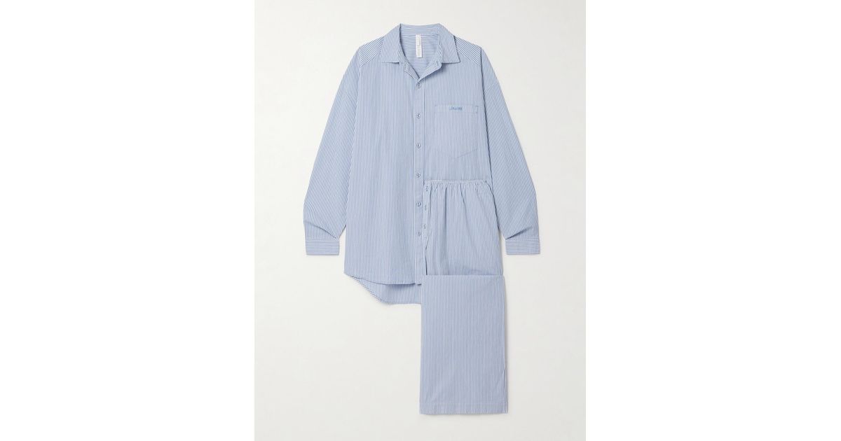 Skims Oversized Sleep Set in Blue | Lyst