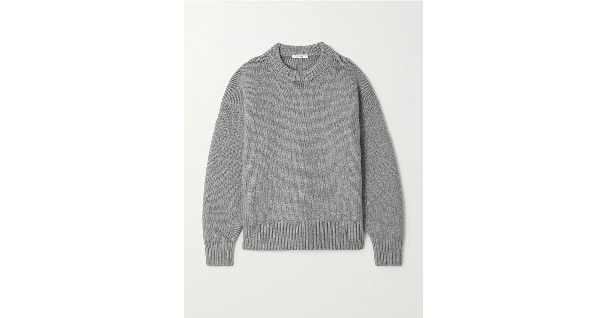 The Row Essentials Ophelia Oversized Wool And Cashmere-Blend Sweater in ...