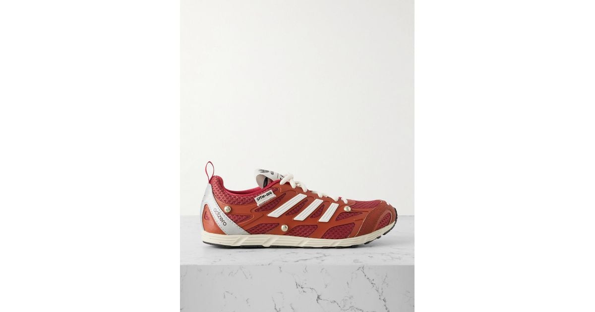 adidas Originals Song For The Mute Adizero Pr Studded Rubber-Trimmed ...