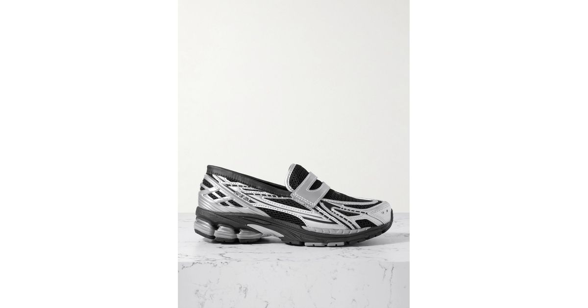 New Balance 1906L Metallic Paneled Mesh Loafers in Grey | Lyst UK