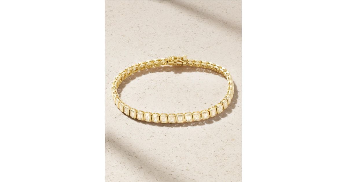 Anita Ko 18-Karat Diamond Tennis Bracelet in Natural | Lyst UK