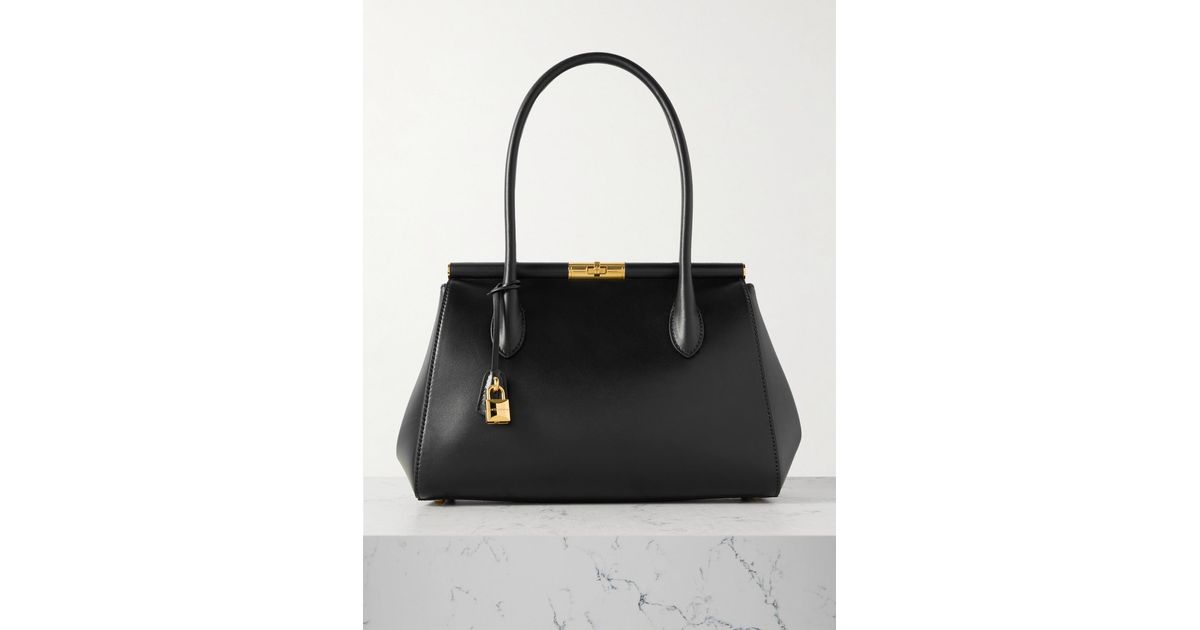 Dolce & Gabbana Marlene Everyday Leather Tote in Black | Lyst