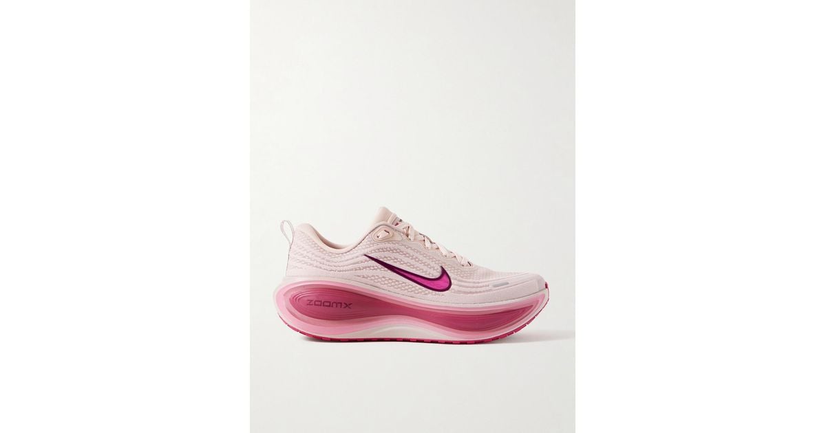 Nike Vomero Plus Rubber-Trimmed Mesh Sneakers in Pink | Lyst