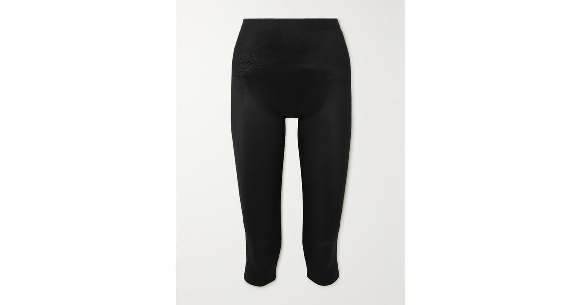 Spanx Shape Invisible Capri Leggings in Black | Lyst UK