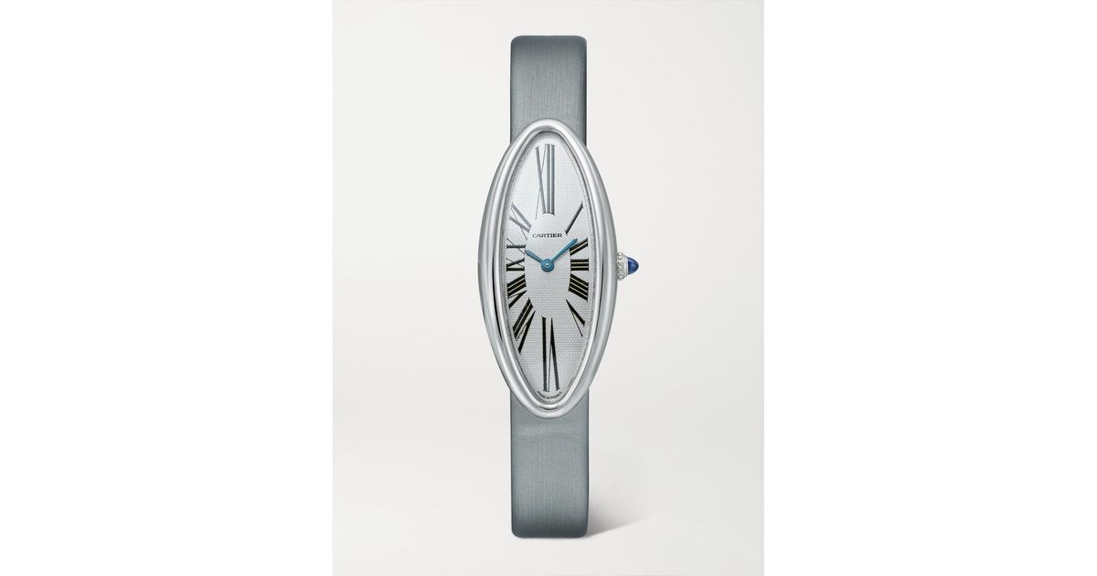 Stephanie Windsor Cartier Vintage Baignoire Allongée Model 2514 47Mm 18 ...