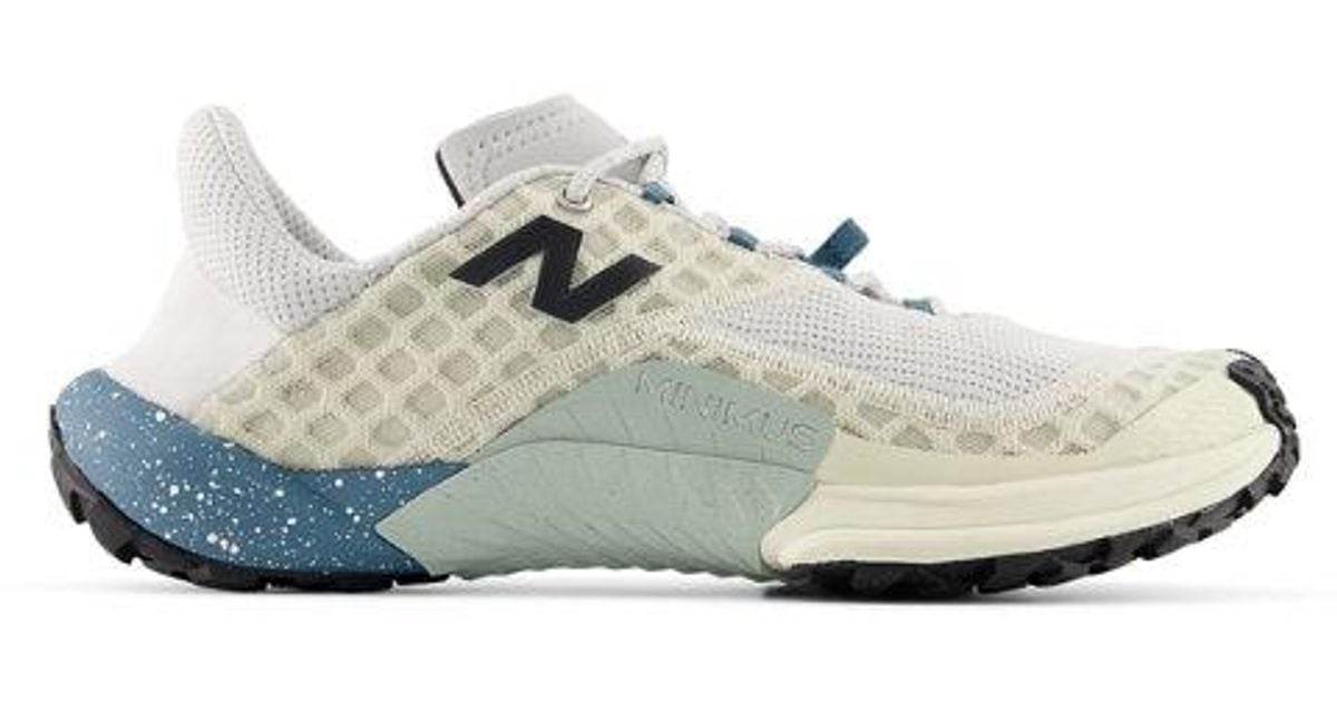 New Balance Minimus Trail Hiking Shoes in White for Men | Lyst