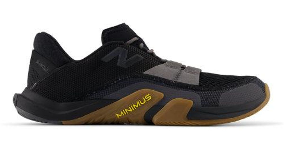 New Balance Minimus Tr V2 Training Shoes in Black for Men | Lyst
