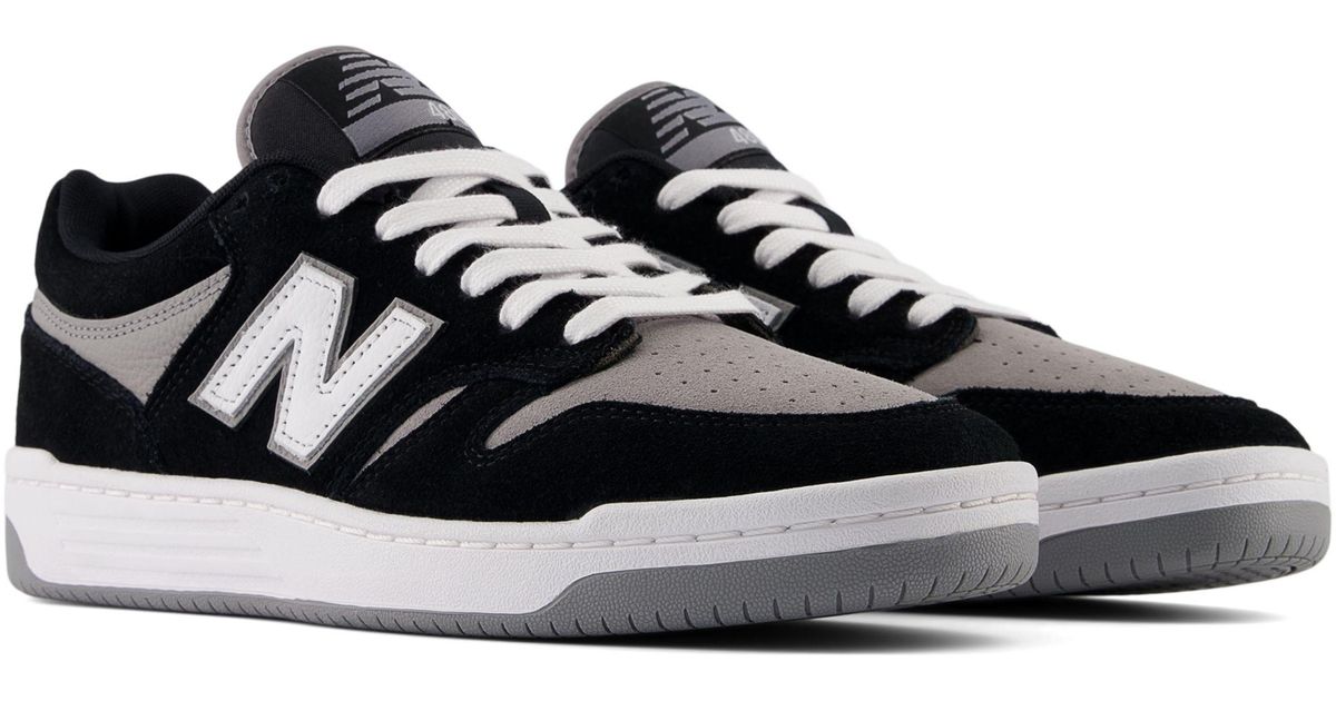 New Balance Nb Numeric 480 In White/black Suede/mesh in Blue for Men ...