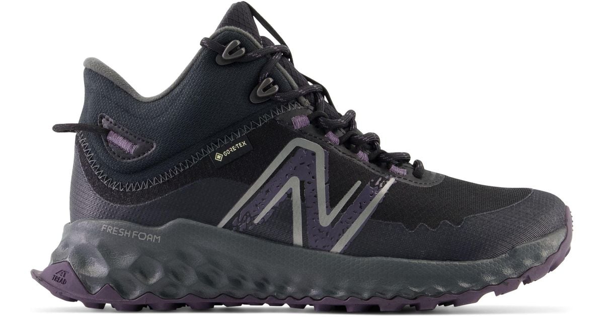 New Balance Fresh Foam Garoé Midcut Gore-tex® Hiking Shoes in Black | Lyst