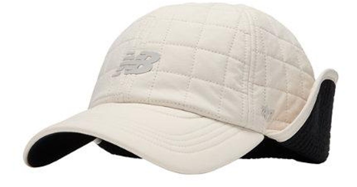New Balance '47 Clean Up Winter Run Hat in Natural | Lyst