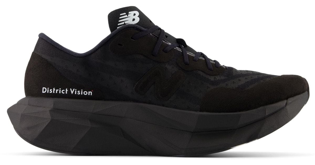 New Balance District Vision X Fuelcell Supercomp Elite V4 in Black for ...