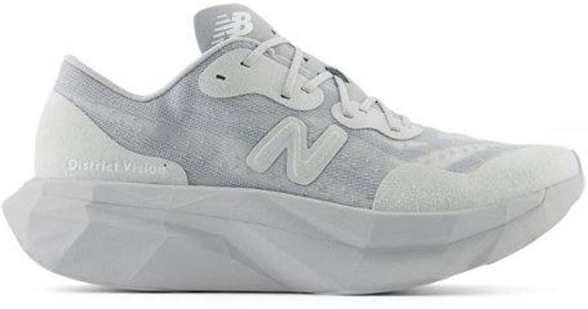 New Balance District Vision X Fuelcell Supercomp Elite V4 in Grey for ...