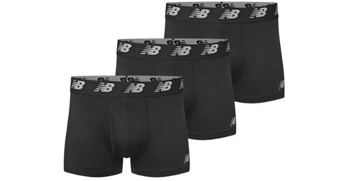 New Balance Premium Performance 3 Inch Trunk With Fly in Black for Men ...