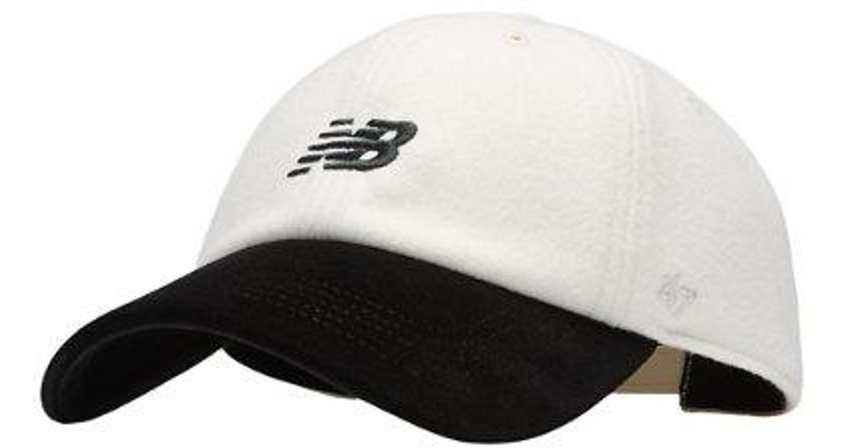 New Balance '47 Clean Up Wool Suede Hat in Black | Lyst