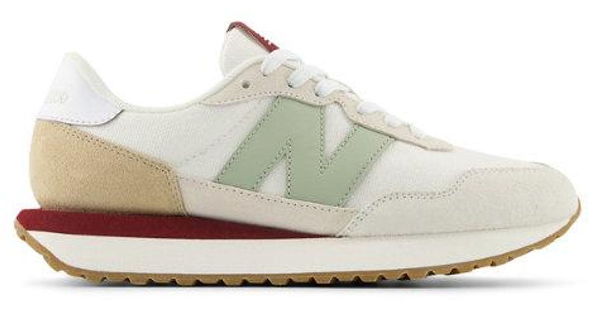New Balance 237 in White | Lyst UK