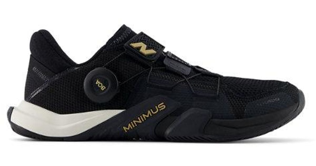 New Balance Minimus Tr Boa V2 Training Shoes in Black | Lyst