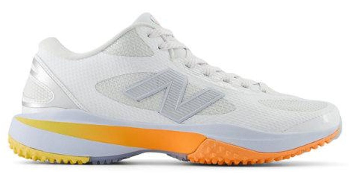 New Balance Freezelx V5 Turf Lacrosse Shoes in White | Lyst