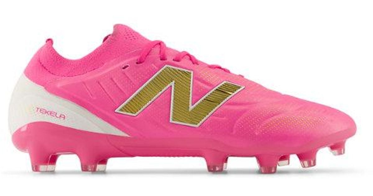 New Balance Tekela Elite Low Mg V5 in Pink | Lyst