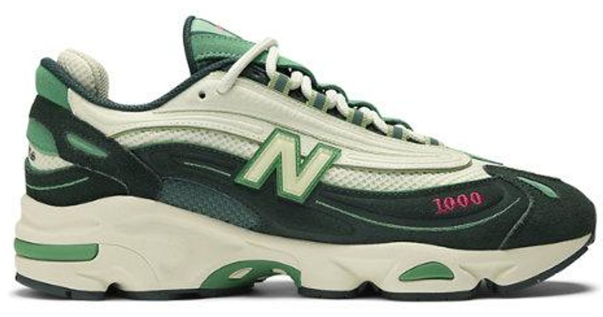 New Balance Concepts X 1000 Sneakers in Green for Men | Lyst