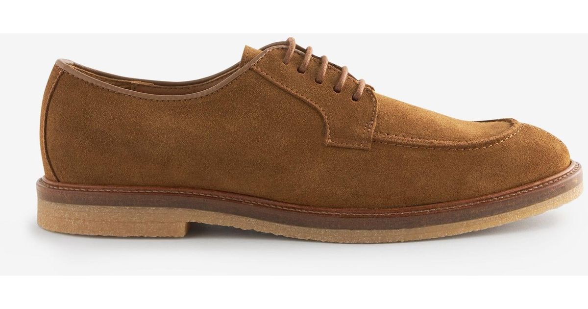 Next Signature Apron Suede Shoes in Brown for Men | Lyst