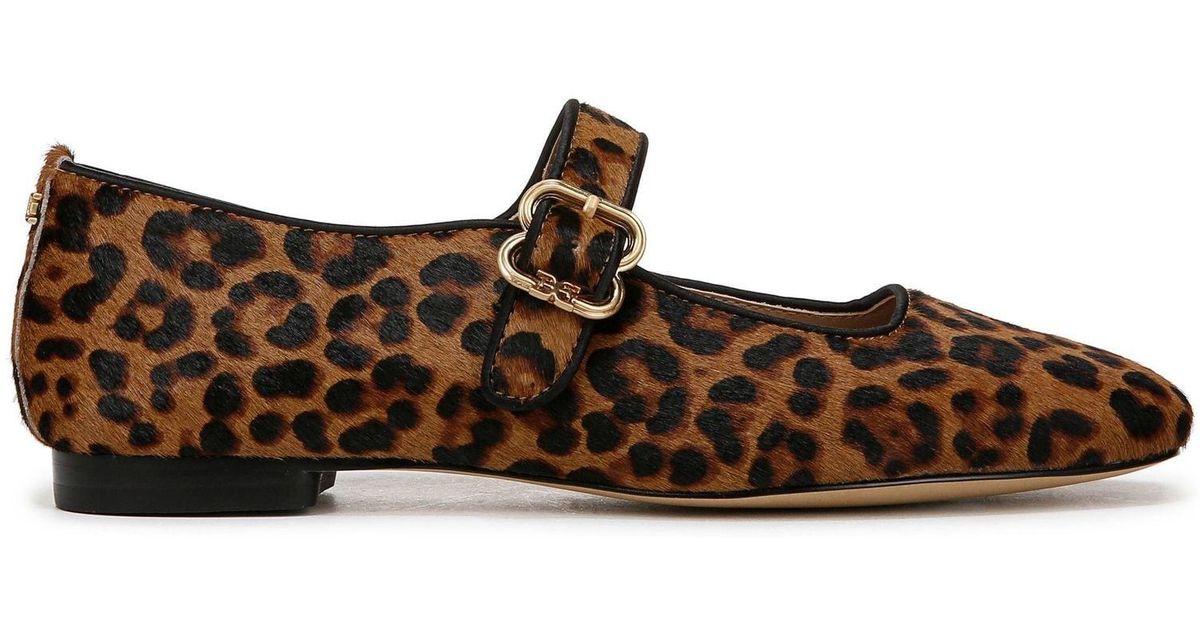 Sam Edelman Regular Fit Michaela Mary Janes Shoes in Brown | Lyst