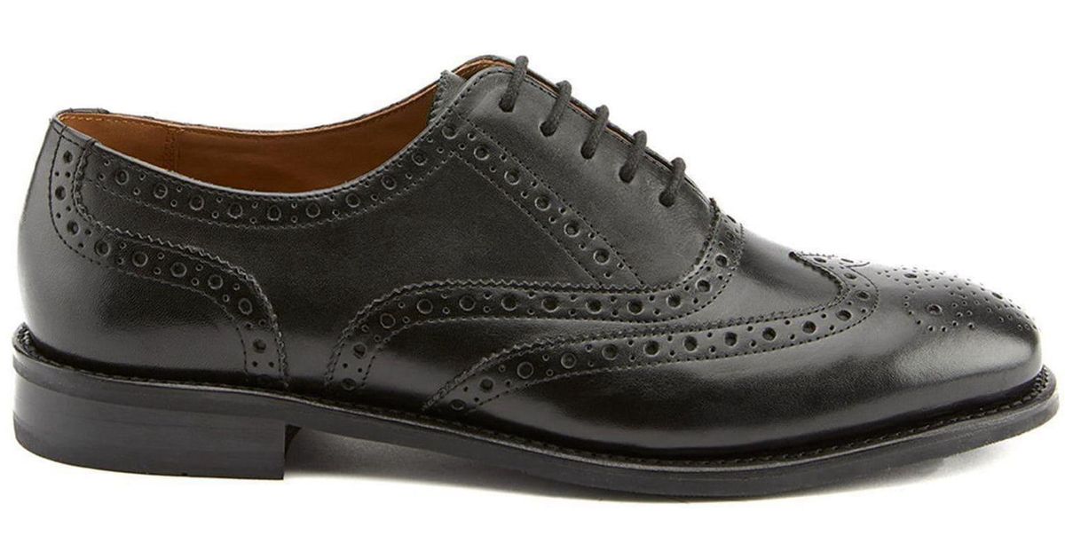 Jones Bootmaker Leather Lace Smart Shoes in Gray for Men | Lyst