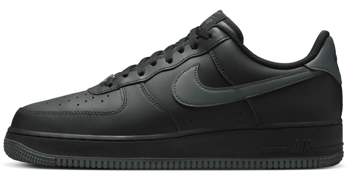 Nike Air Force 1 '07 Shoes in Black for Men | Lyst