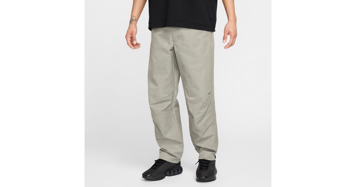Nike Tech Woven Pants in Gray for Men | Lyst