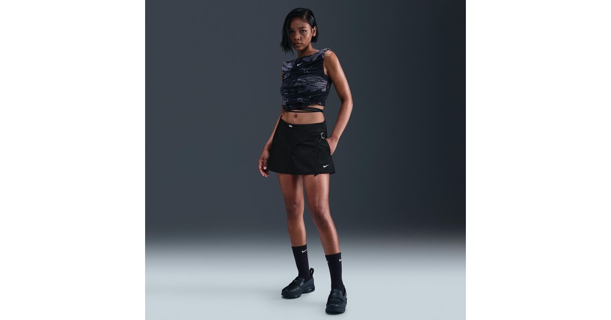 Nike Serena Williams Design Crew High-Rise 3" Shorts in Blue | Lyst