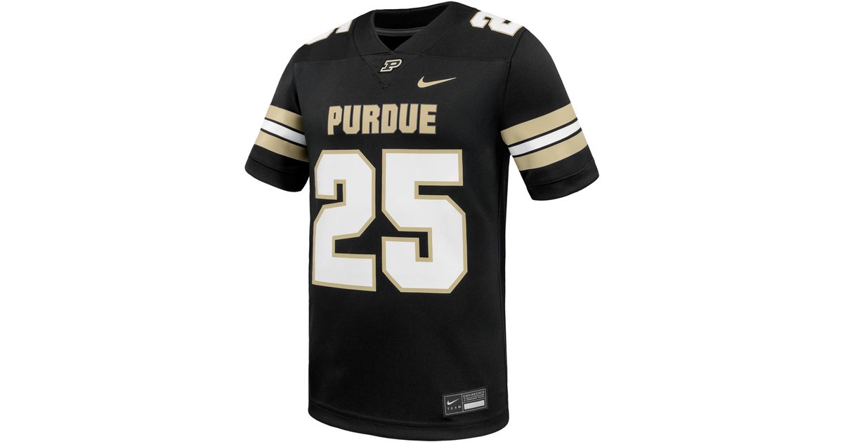 Nike Purdue College Football Replica Jersey in Black for Men | Lyst