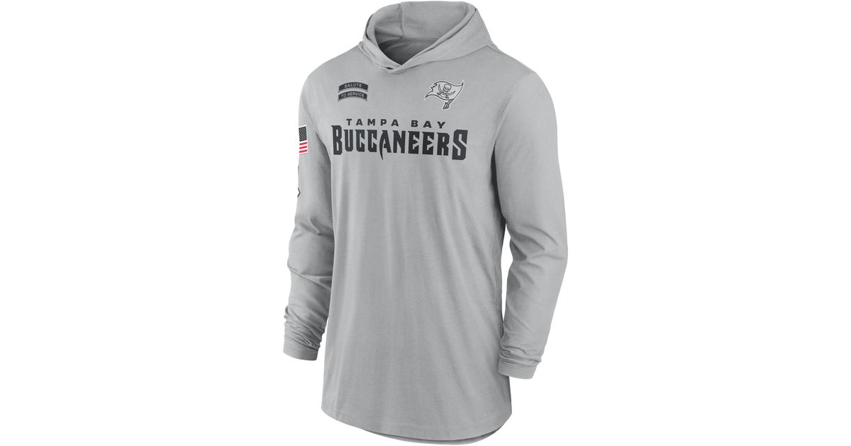 Nike Washington Commanders Salute To Service Edge Mascot Lockup Men's Dri-fit Nfl Long-sleeve ...