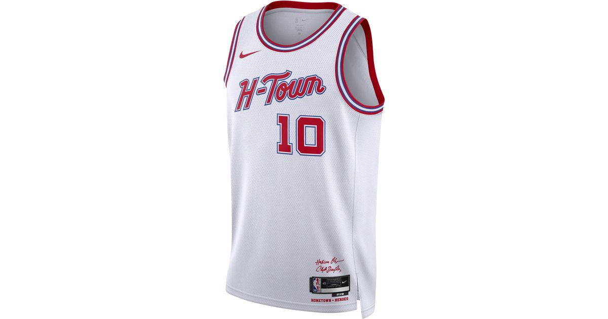 Nike Jabari Smith Jr Houston Rockets City Edition 2023/24 Dri-fit Nba ...