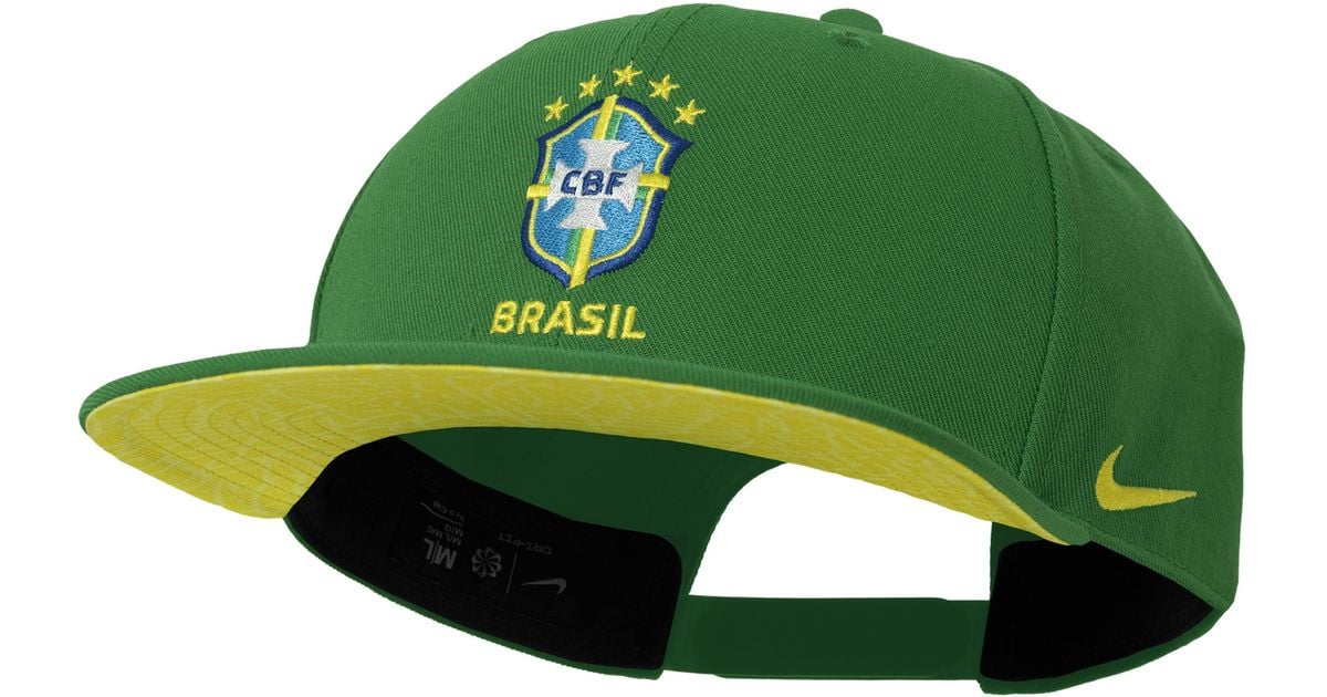 Nike Brazil Pro Soccer Cap in Green | Lyst